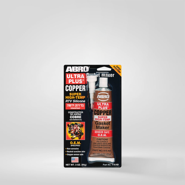 Copper Ultra Plus RTV Silicone Gasket Maker 85g – ABRO EGYPT